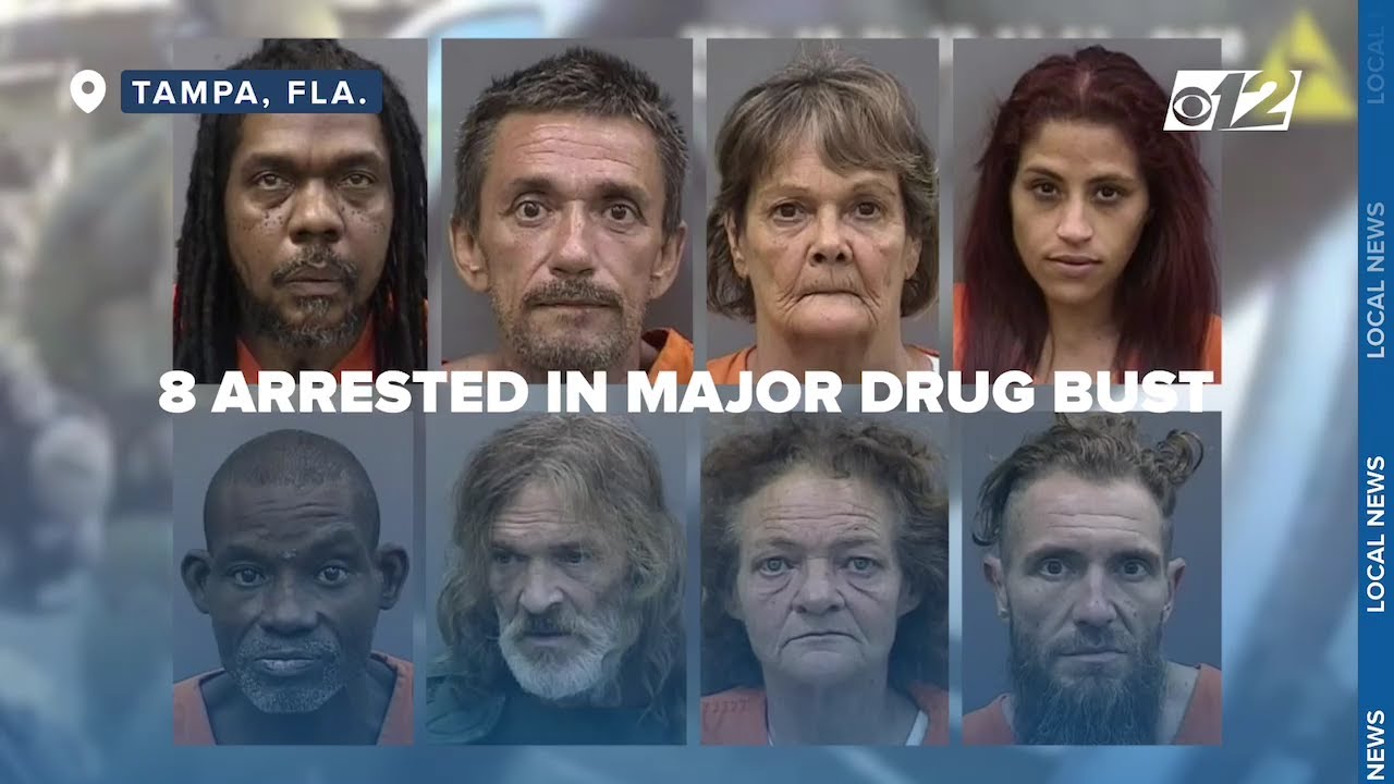 SWAT seize guns, drugs in major raid leading to 8 arrests in Tampa ...