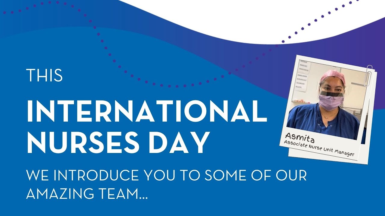 International Nurses Day - Meet Asmita, Associate Nurse Unit Manager @ Kew - YouTube