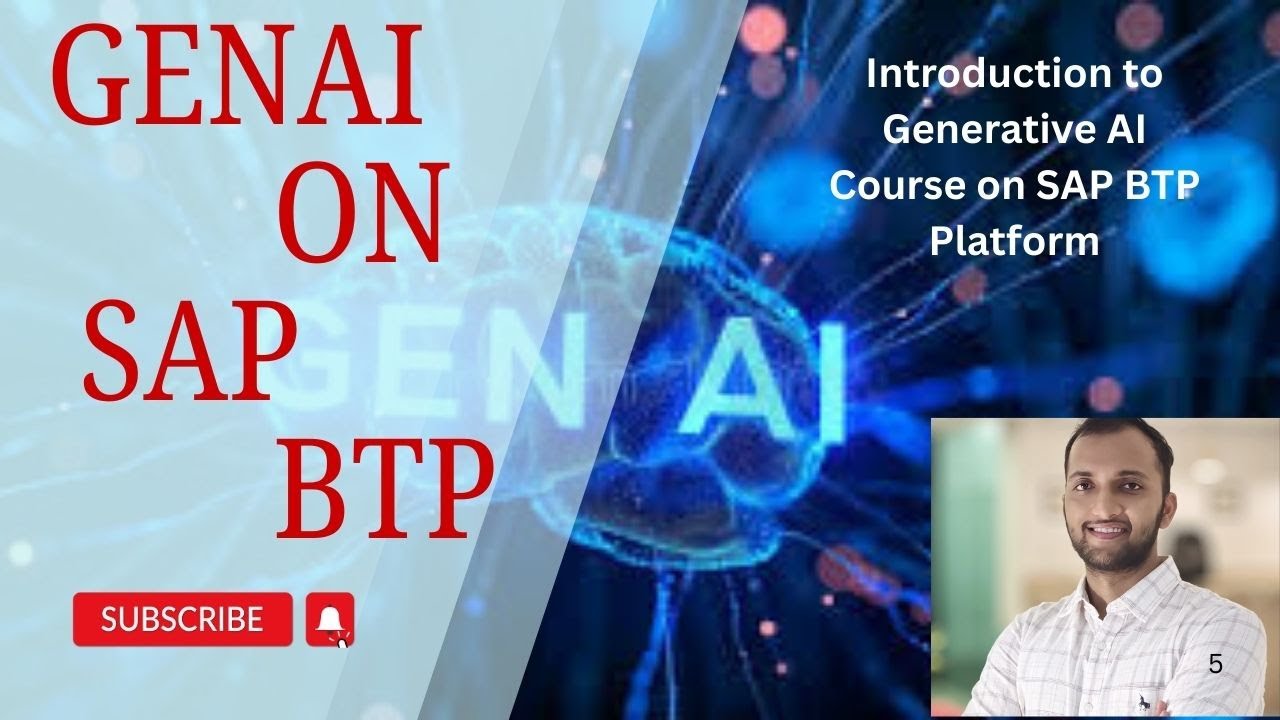 1. Introduction to GenAI on SAP BTP Course - YouTube