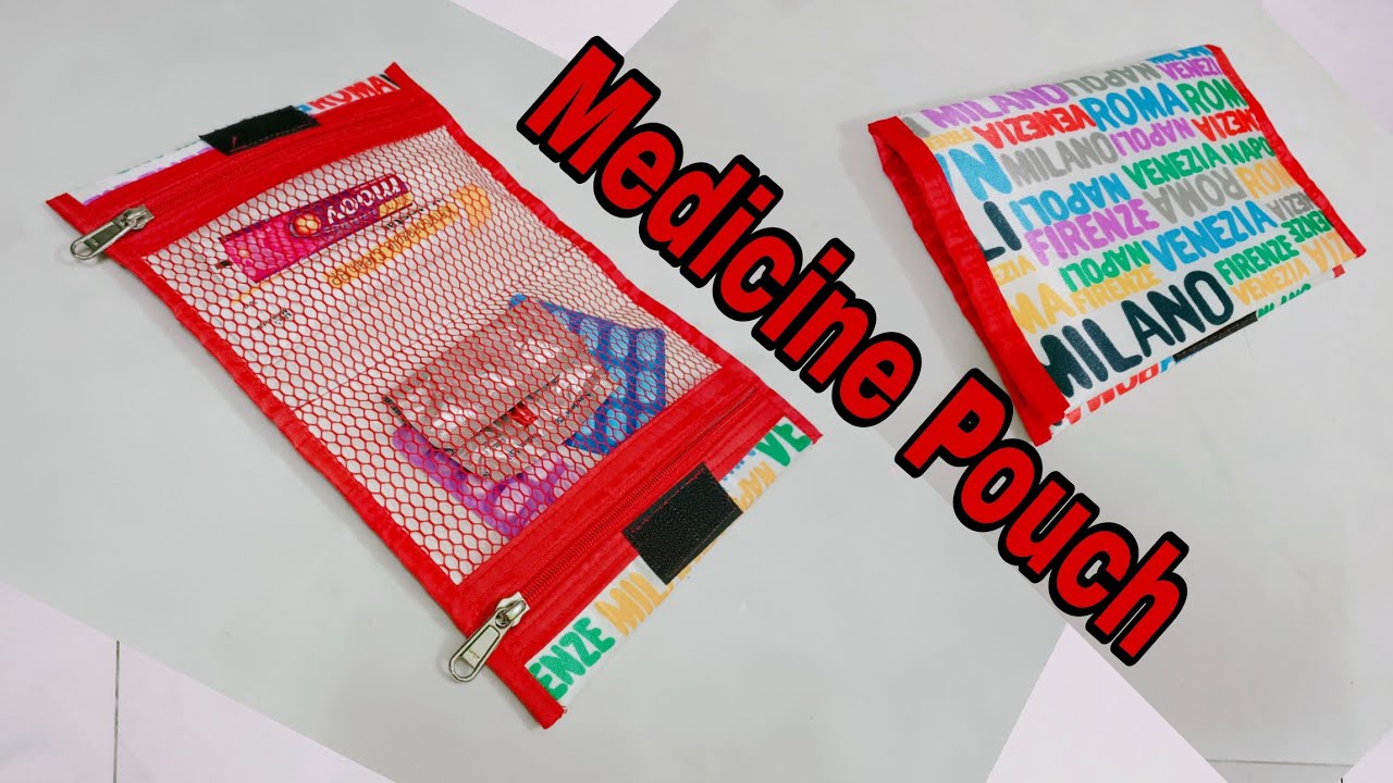 DIY: Medicine Pouch, Multi Purpose Pouch Tutorial By Anamika Mishra... - YouTube