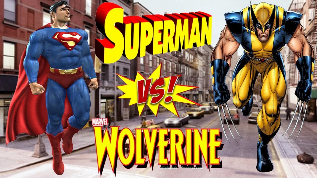SUPERMAN VS WOLVERINE - EPIC SUPERHEROES BATTLE - GTA IV - YouTube