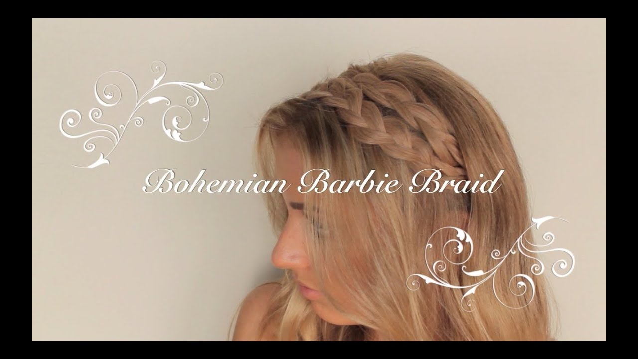 Bohemian Barbie Braid Hairstyle Tutorial - BELLAMI Hair - YouTube