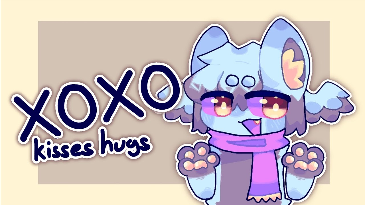 Xoxo (kisses hugs) // animation meme // OC - YouTube