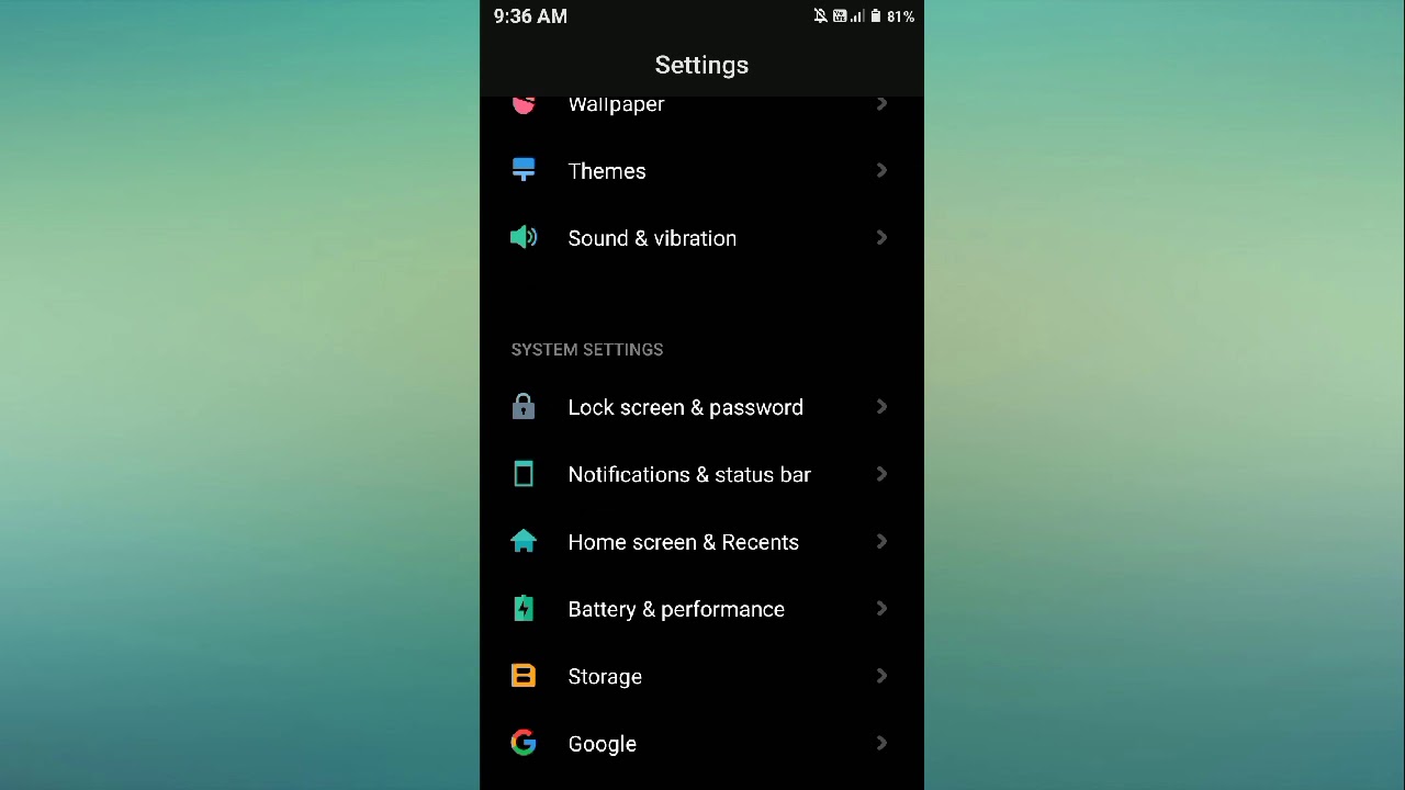 Redmi Go Battery Percentage Setting - YouTube