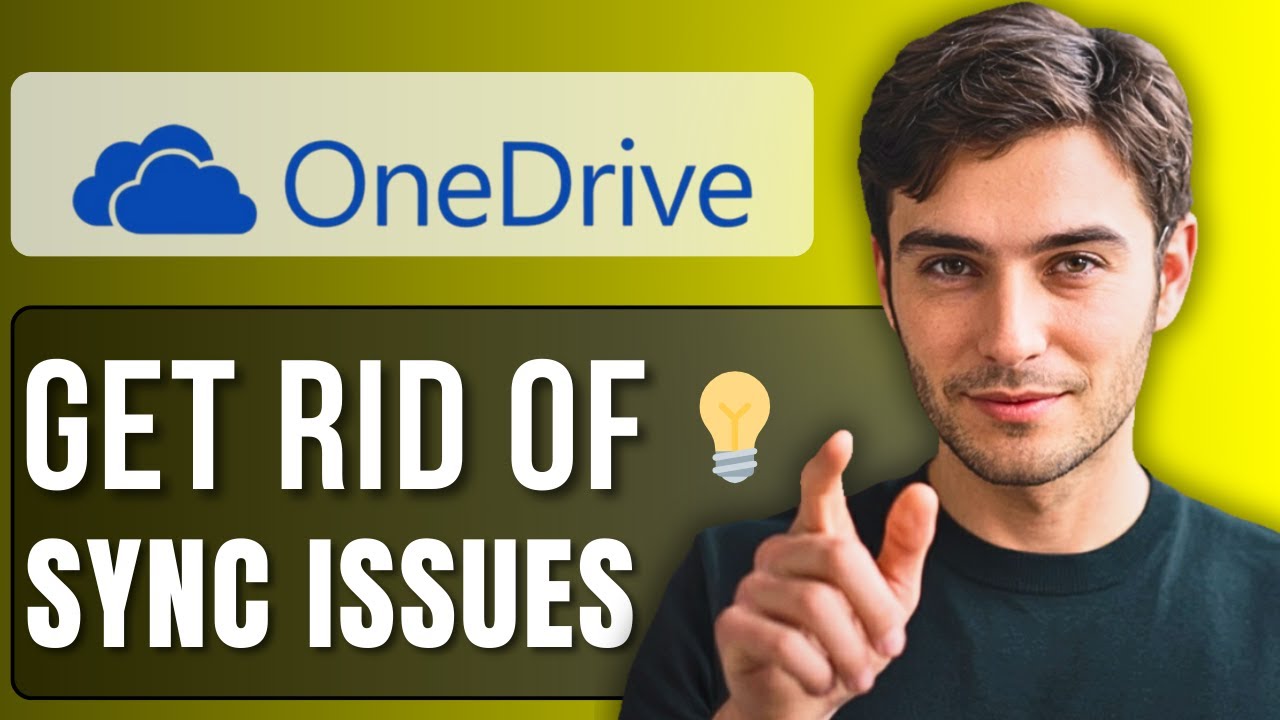 How to Get Rid of OneDrive Red X | Eliminate Sync Issues 2025 | Full ...