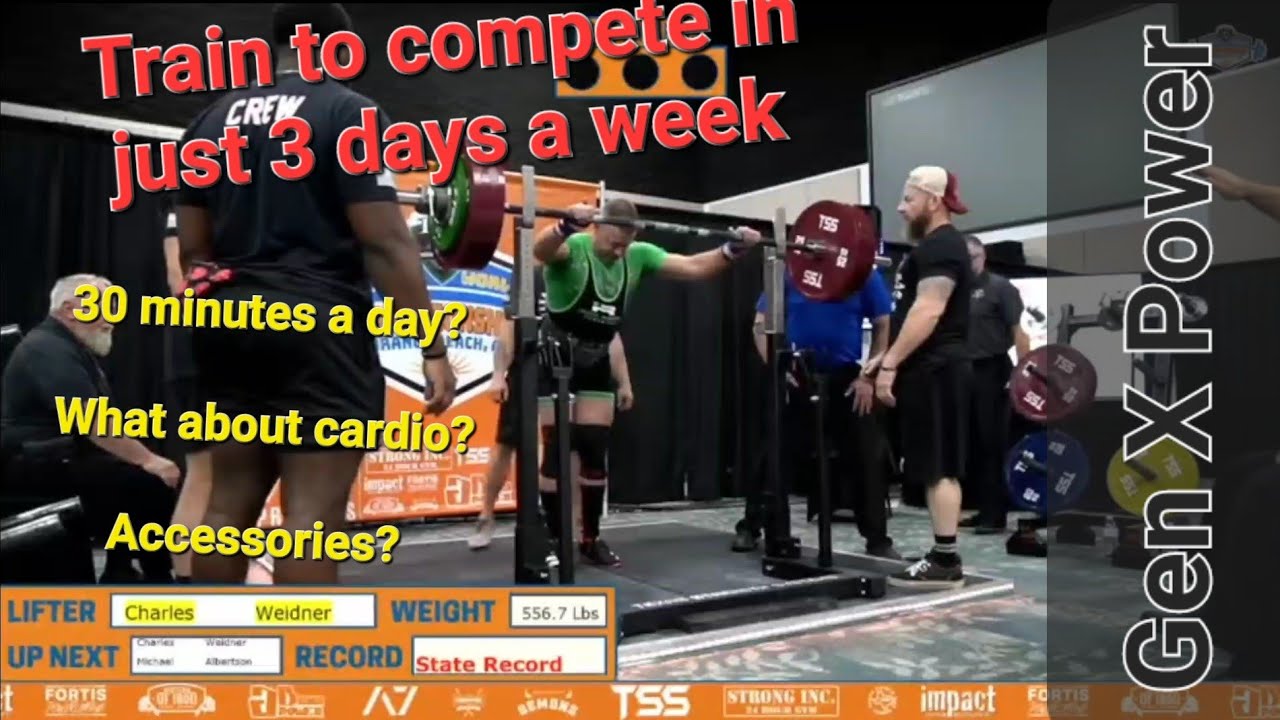 Train to compete in less than 30 minutes a day, 3 days a week? Get more ...