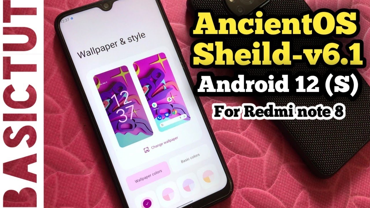 AncientOS Android 12 | how to Install AncientOS Android 12 On Redmi ...