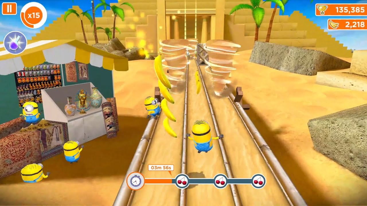 Despicable Me: Minion Rush - The Pyramids - YouTube
