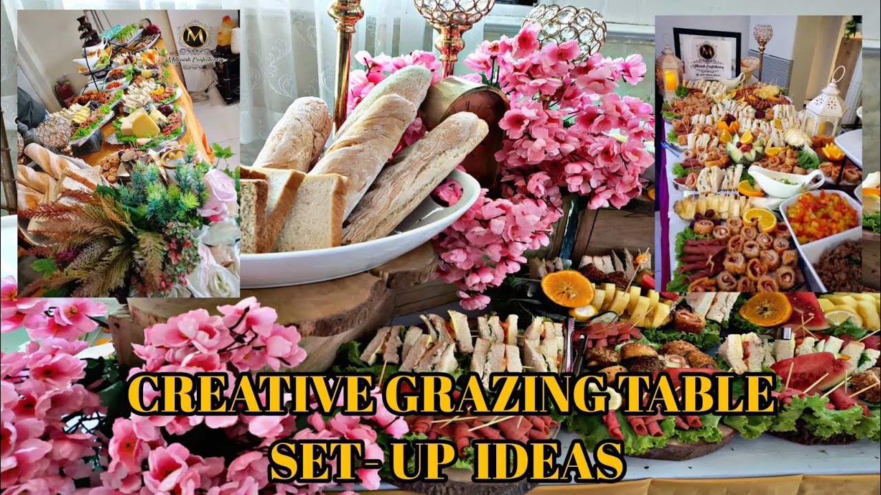 Grazing Table Set-up Design Compilation - YouTube