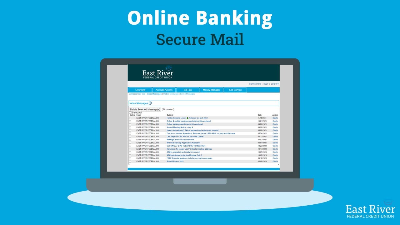 Online Banking - Secure Mail - YouTube