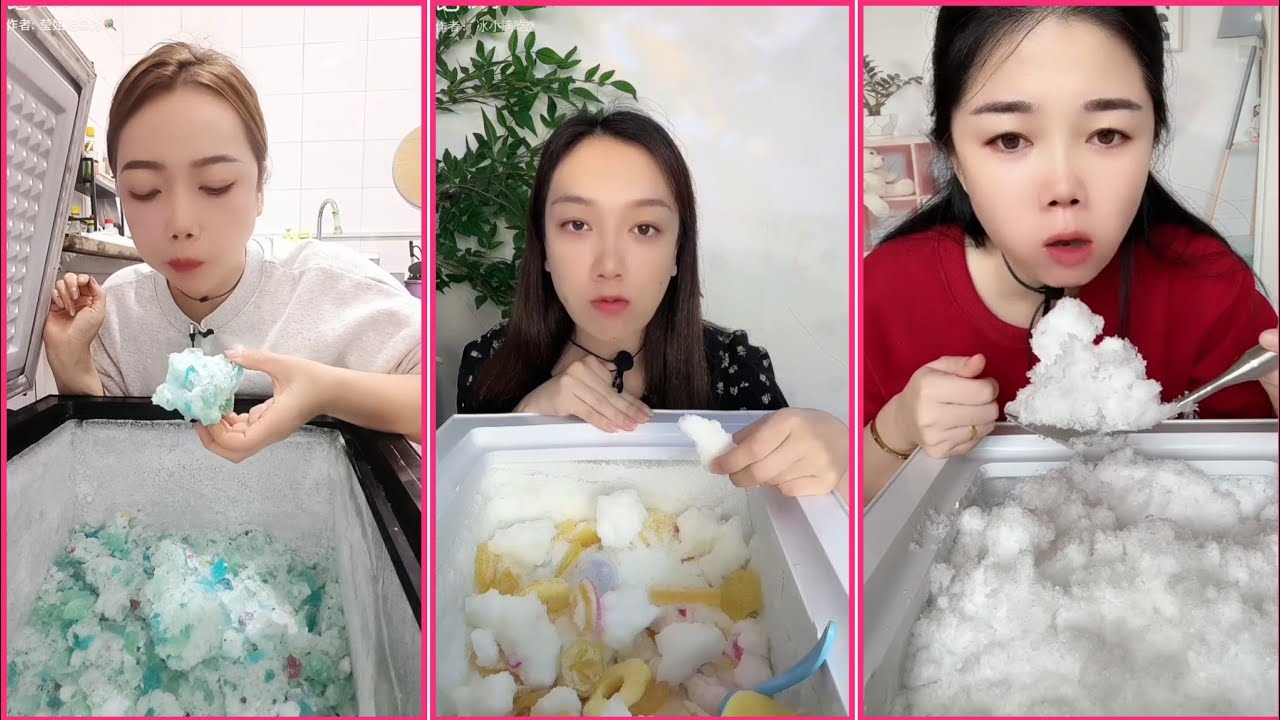 Presenting Ice Eating Asmr MUKBANG - YouTube
