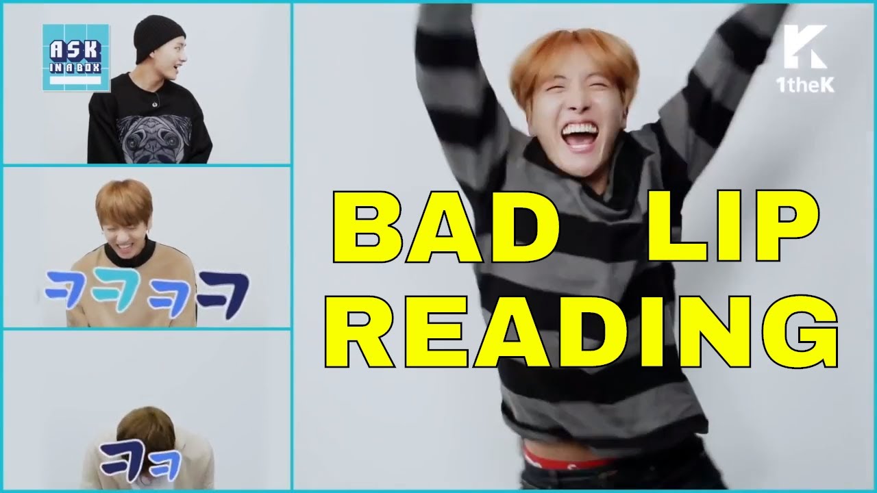 BTS BAD LIP READING - YouTube
