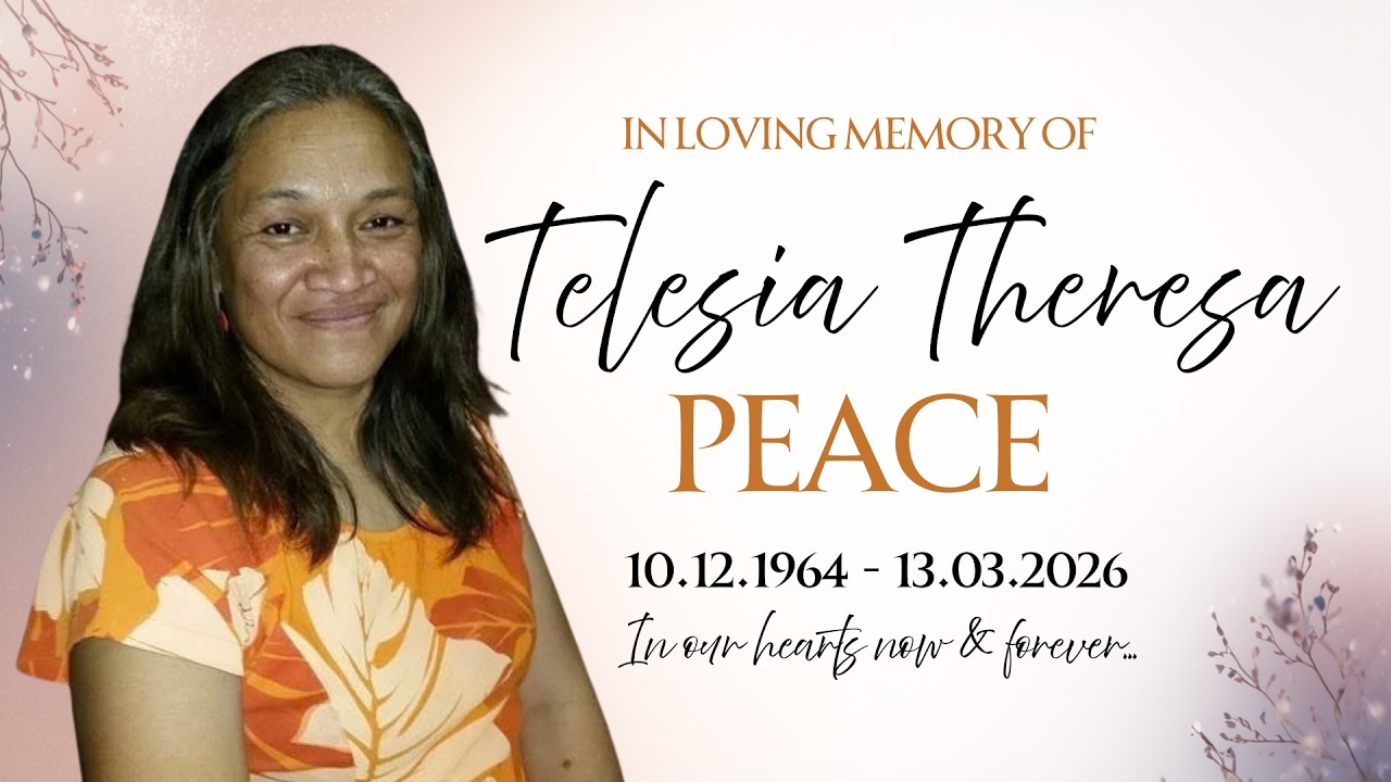 Family Service IN Loving Memory of Telesia Theresa PEACE - YouTube