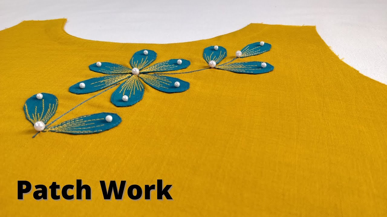 DIY Patch Work Sewing Hacks To Make Your Dress Beautiful - YouTube