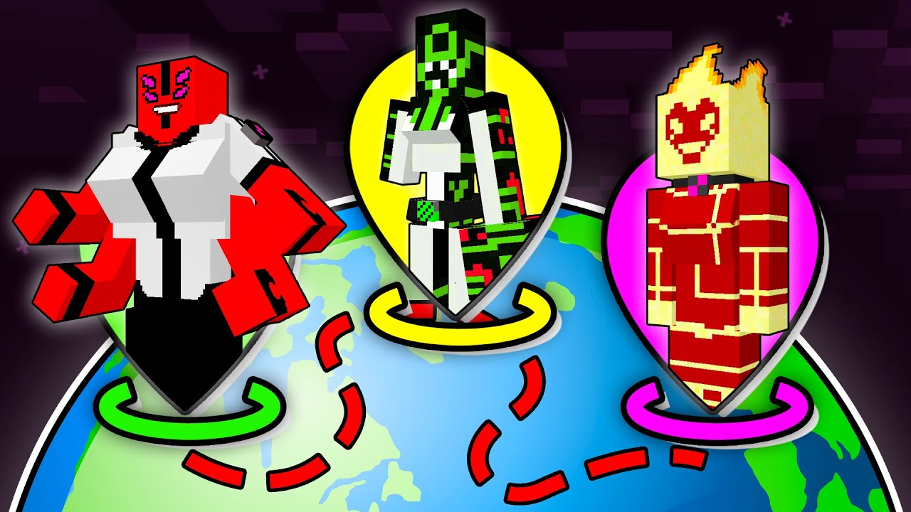 MODO DOMINAÇÃO DO CARNITRIX CHAQUETRIX DO MINECRAFT BEN 10 - YouTube