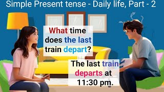 English Conversation Practice | Simple Present Tense | ... | Doovi