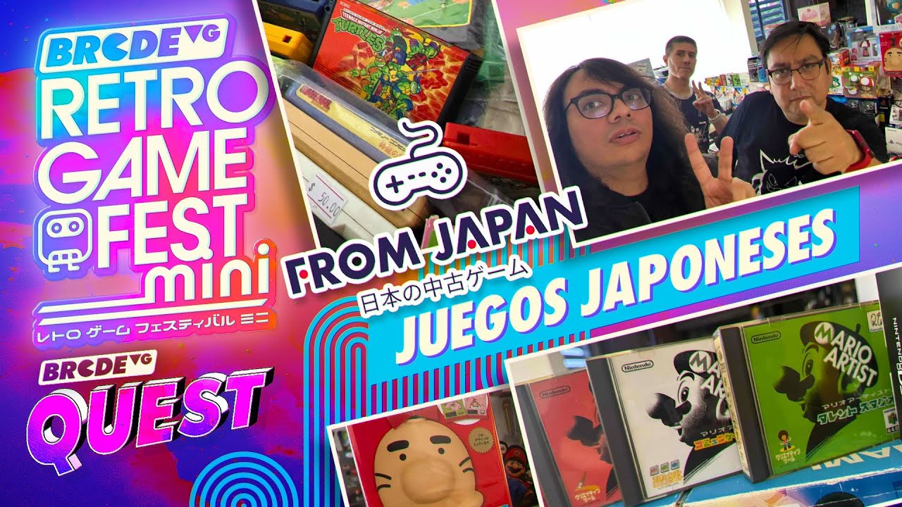 ¿Qué lleva FROM JAPAN a RETRO GAME FEST mini '25? - YouTube