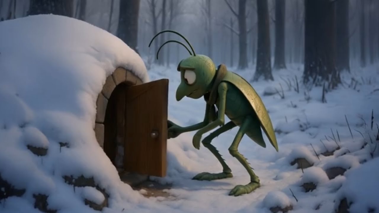 The Freezing Grasshopper: A Lesson in Planning, Ideal for young minds ...