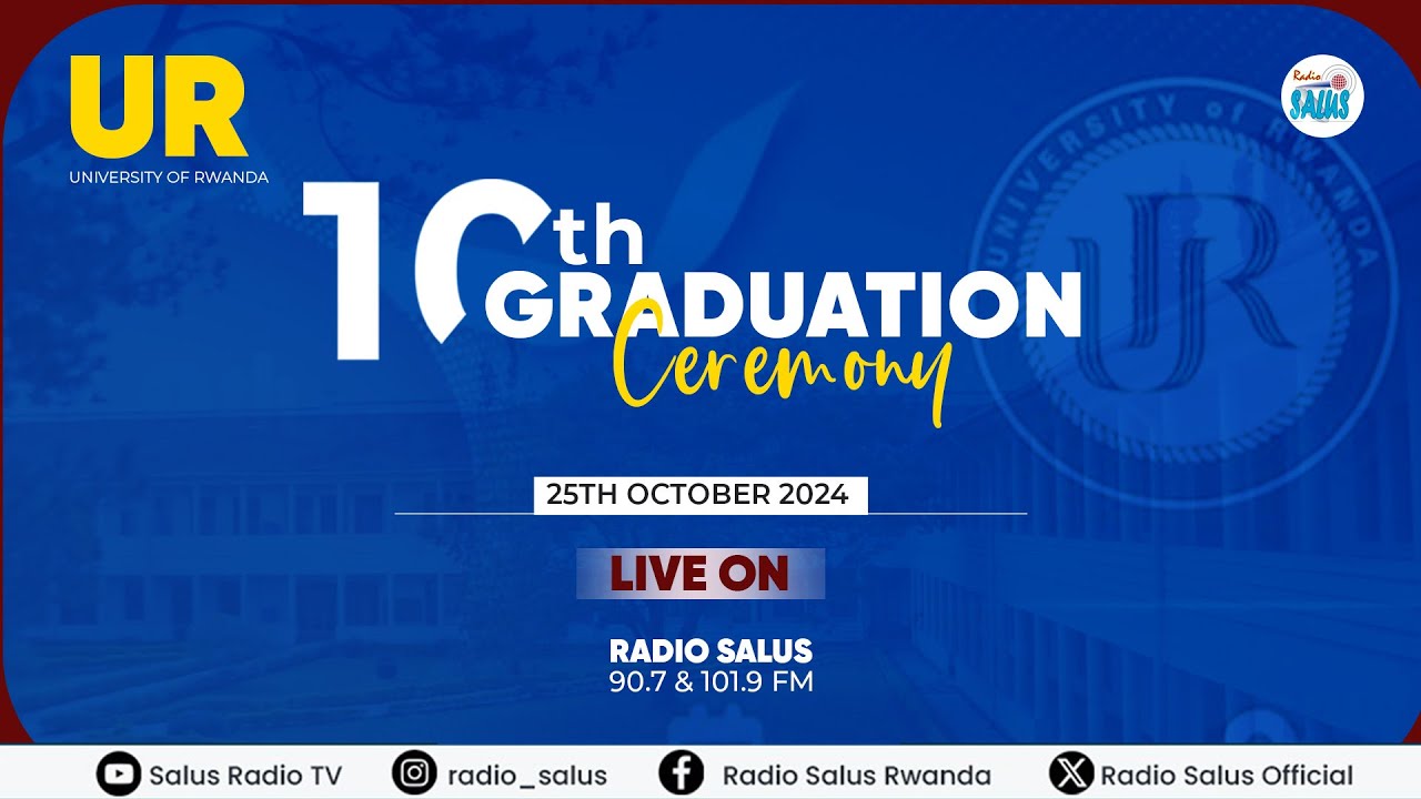 Live:Graduation Ceremony 25 October, 2024 - University of Rwanda - YouTube