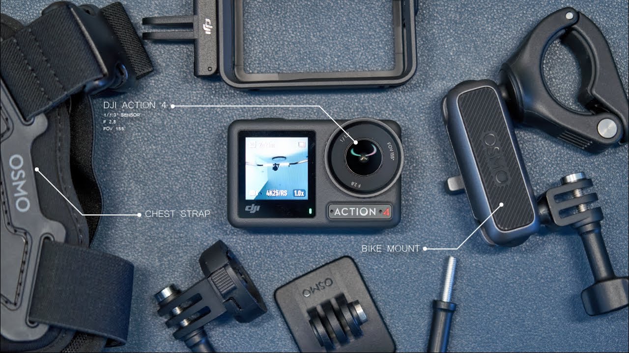 DJI Osmo Action 4 | Cycling Combo | Unboxing & First Look - YouTube