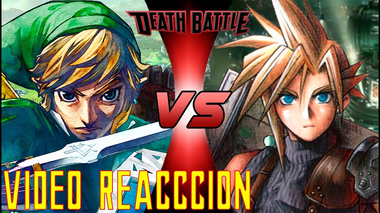 LINK VS CLOUD-DEATH BATTLE: VIDEO REACCION!!! - YouTube