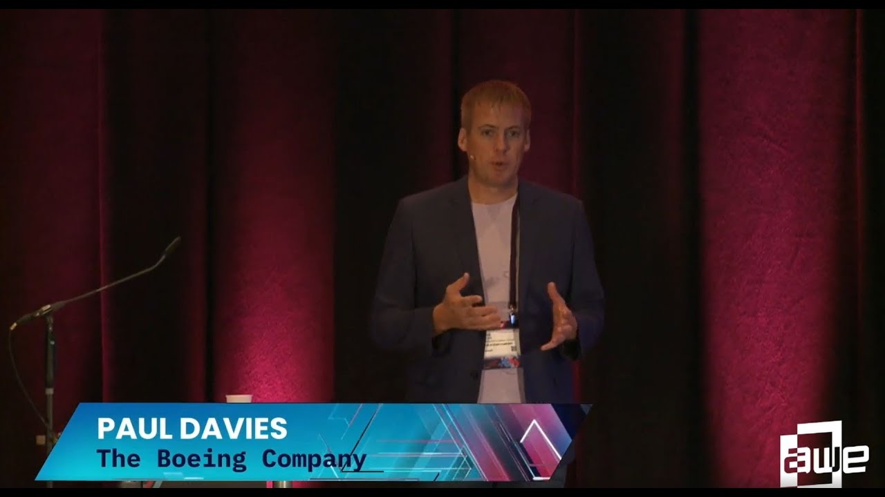 Paul Davies (Boeing): Evolution of the Boeing AR Kit, & its Application ...