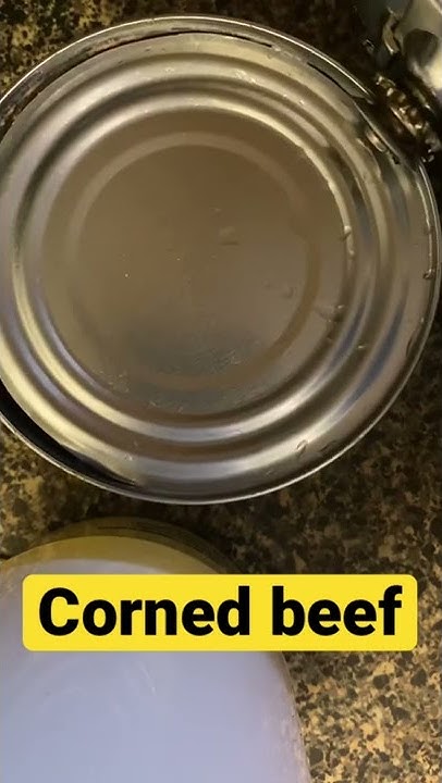 How to open a canned corned beef easily using can opened [tutorial] # ...