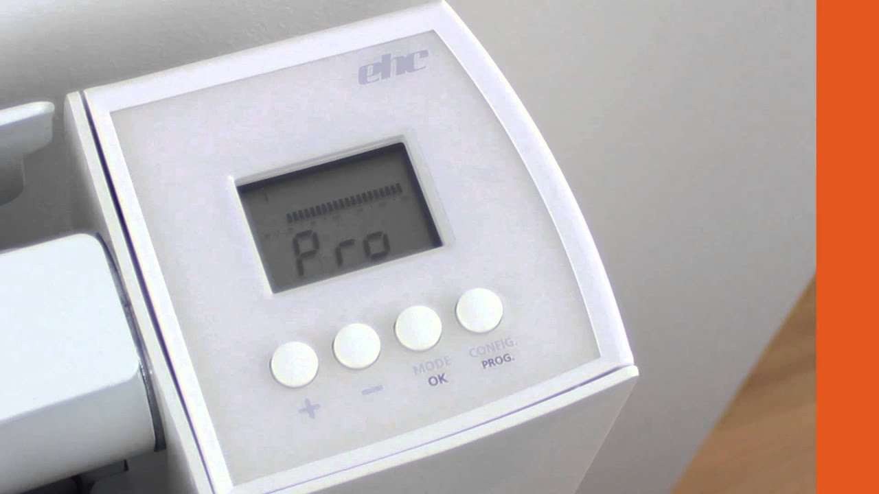 EHC Radiance Electric Heater - How to manually operate the Digital ...