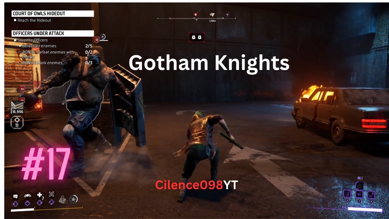 Gotham Knights gameplay #17: Fighting criminals/corrupt Cops! - YouTube