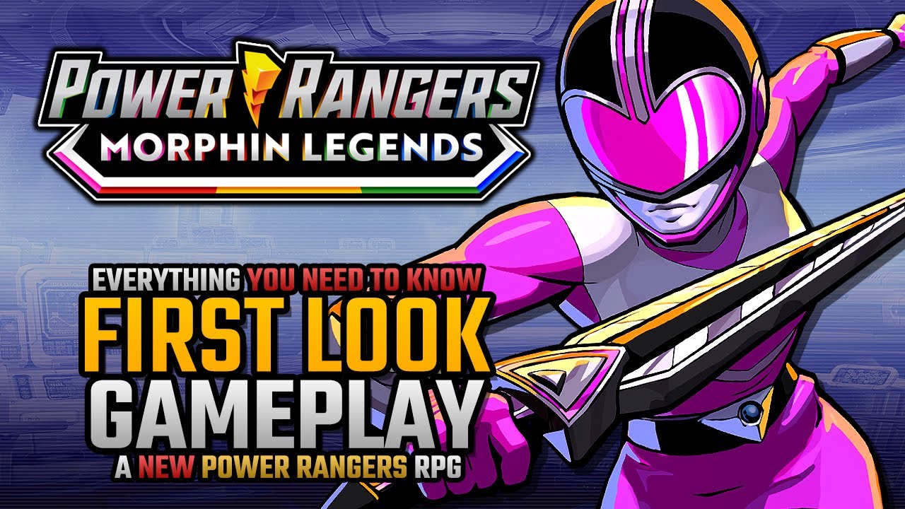 A POWER RANGERS RPG!? (FIRST LOOK Gameplay) | Power Rangers: Morphin ...