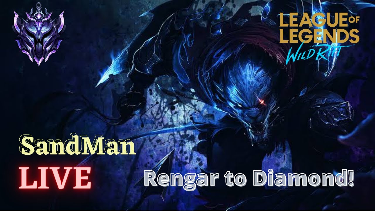 Rengar to Diamond | WILD RIFT INDIA LIVE | 500 subs goal - YouTube