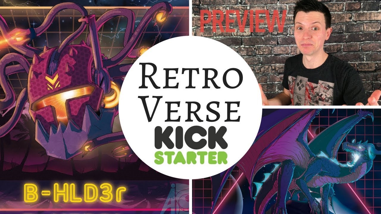 Robot Beholder? - The Retroverse Preview, Dungeons and Dragons - YouTube