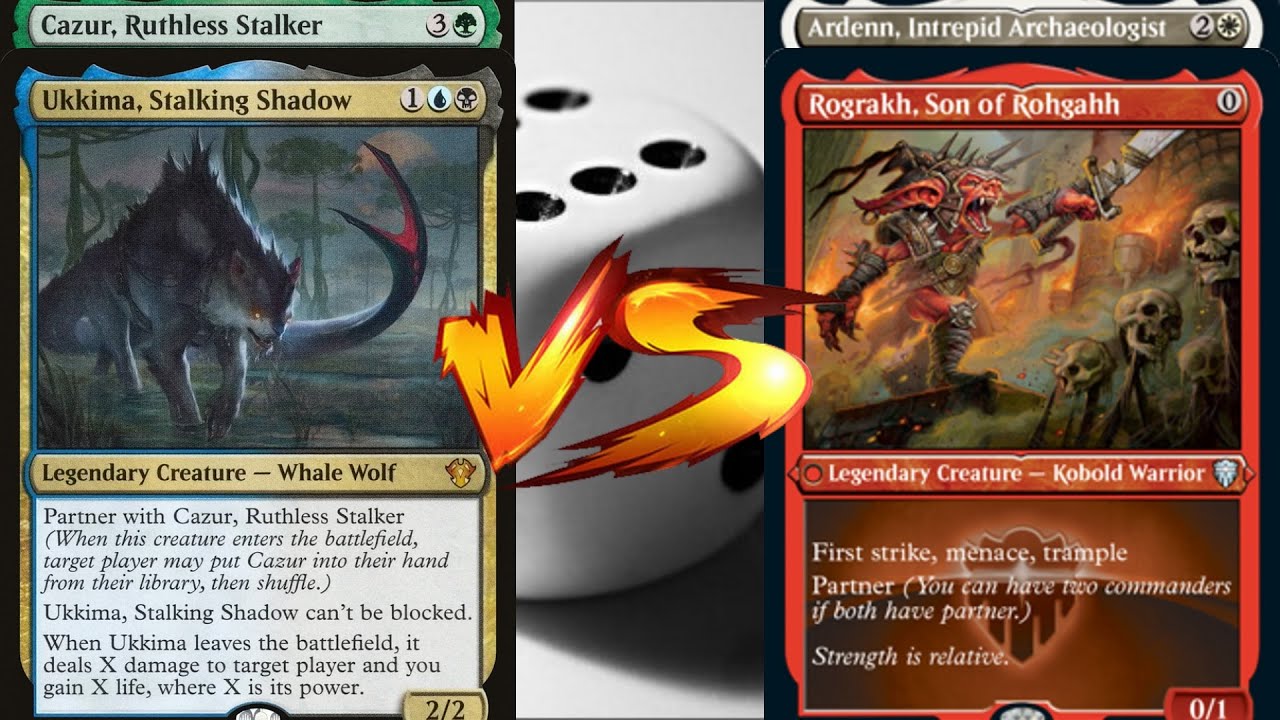 Ukkima Cazur VS Rograkh Ardenn - MTG EDH Duel Commander - YouTube