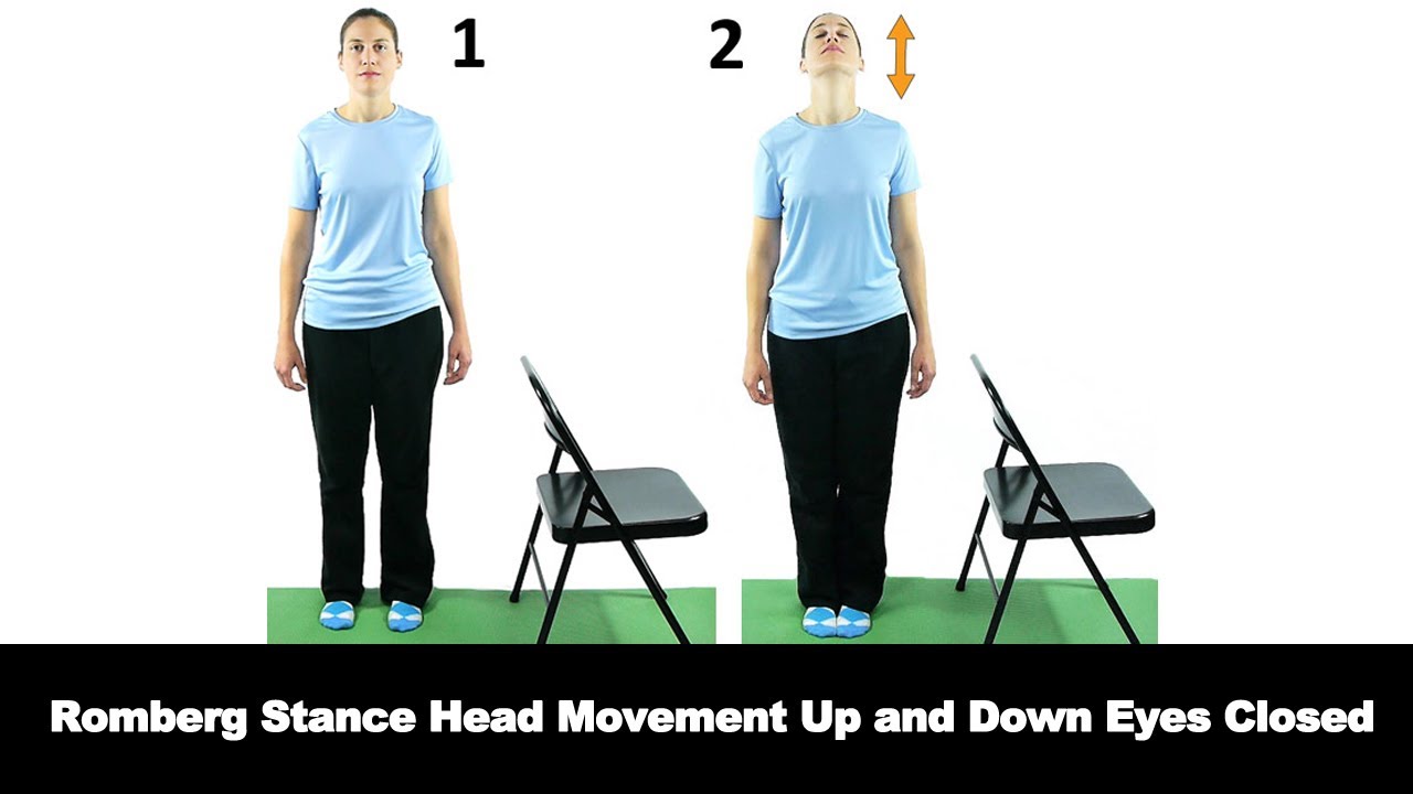 Romberg Stance Head Movement Up and Down Eyes Closed - Ask Doctor Jo ...