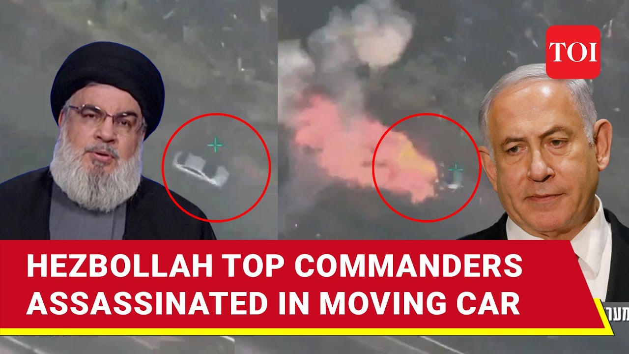 Big Blow To Hezbollah: Dramatic Moment When IDF Drones Hunt Down and ...