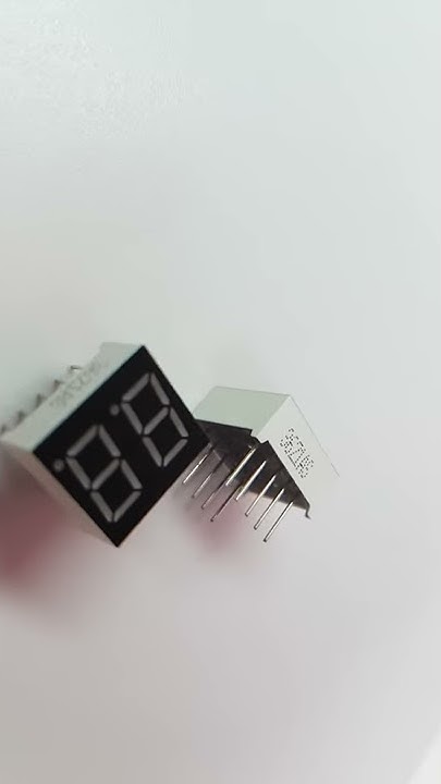 BT 3621AS 0.36inch 2 digit 7 segment led display - YouTube