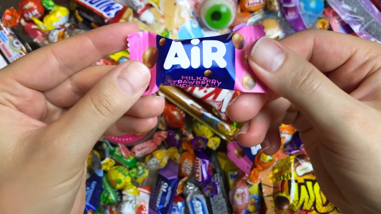 ASMR Chupa Chups Very Yummy Candy with wrapper - YouTube