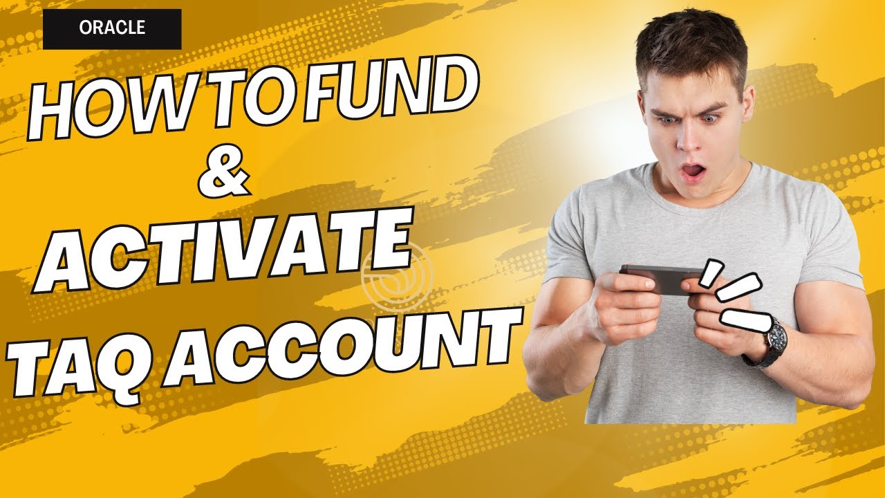 HOW TO FUND AND ACTIVATE TAQ ACCOUNT - YouTube