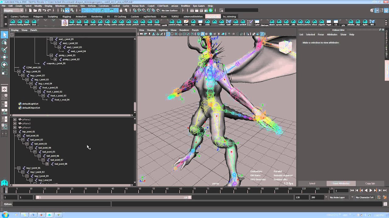 Rigging Dojo Maya Tip Outliner Navagation - YouTube