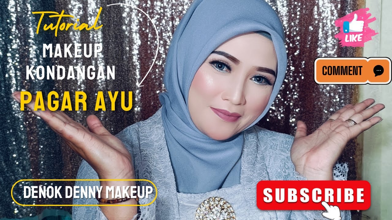 TUTORIAL MAKEUP KONDANGAN PAGAR AYU - YouTube