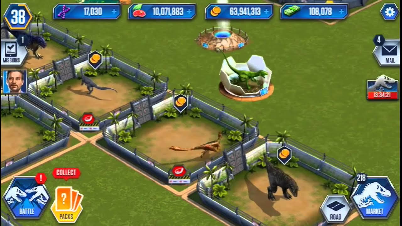 Majungasaurus Level 40 Jurassic World The Game Youtube