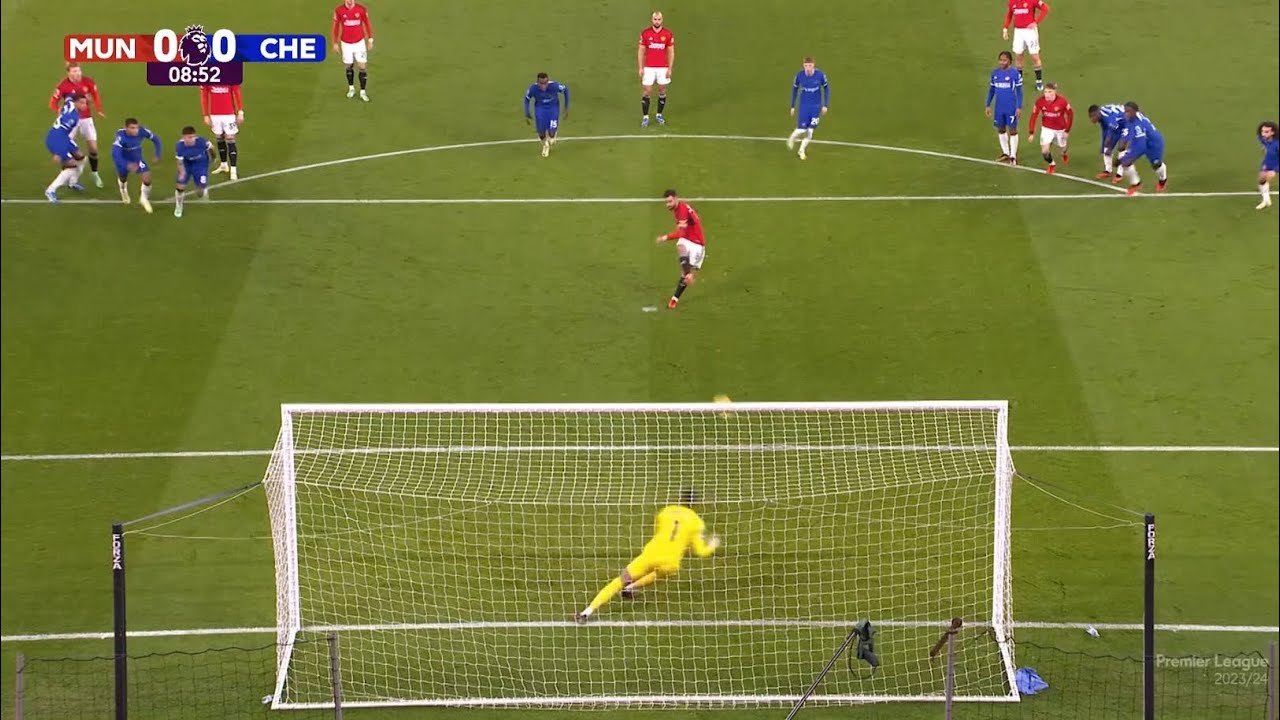 {video} Robert Sanchez PENALTY SAVE vs Manchester United | Manchester ...