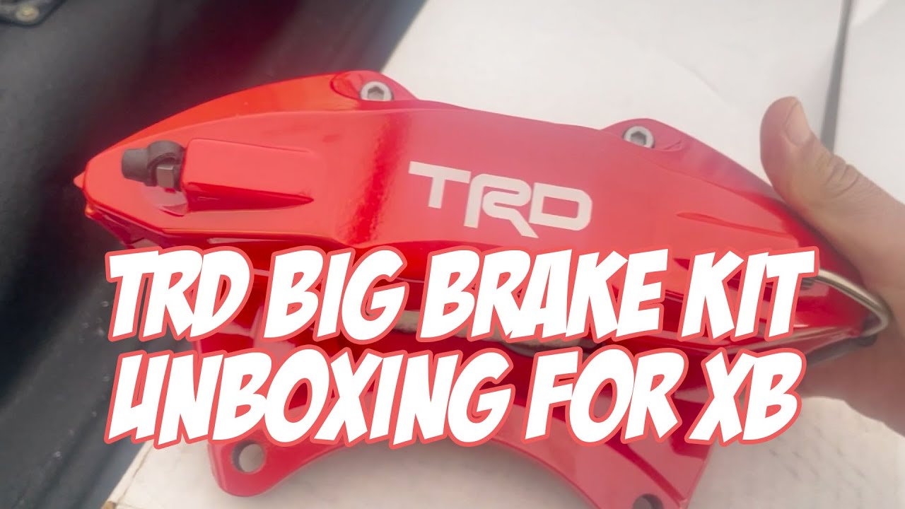 Unboxing of the TRD Big Brake Kit for 2008-2015 Scion xB - YouTube