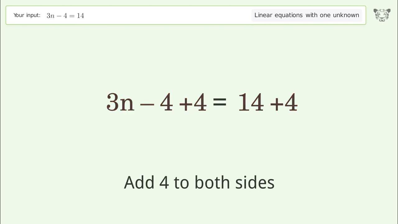 linear-equation-with-one-unknown-solve-3n-4-14-step-by-step-solution