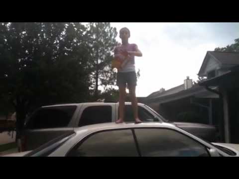 car smashing a girl - YouTube