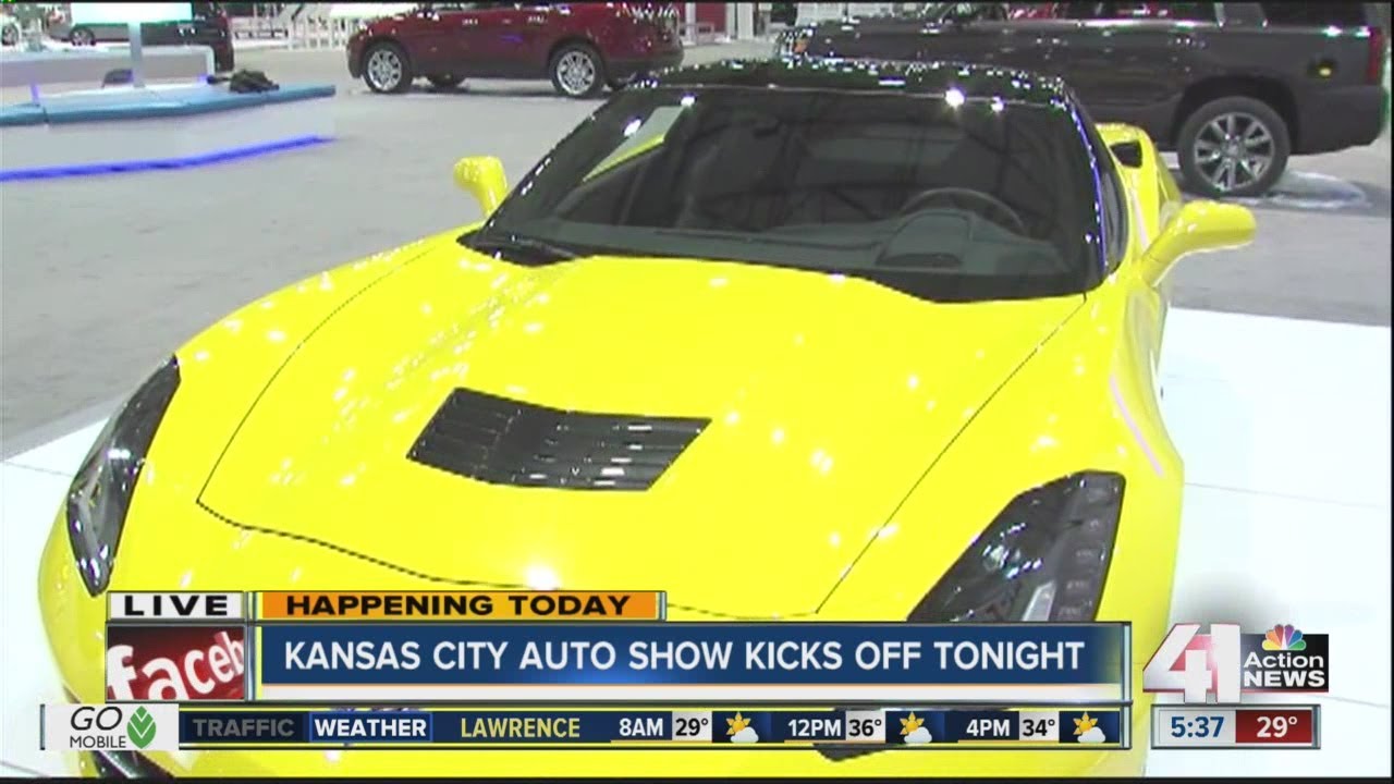 KC Auto Show kicks off at Bartle Hall - YouTube