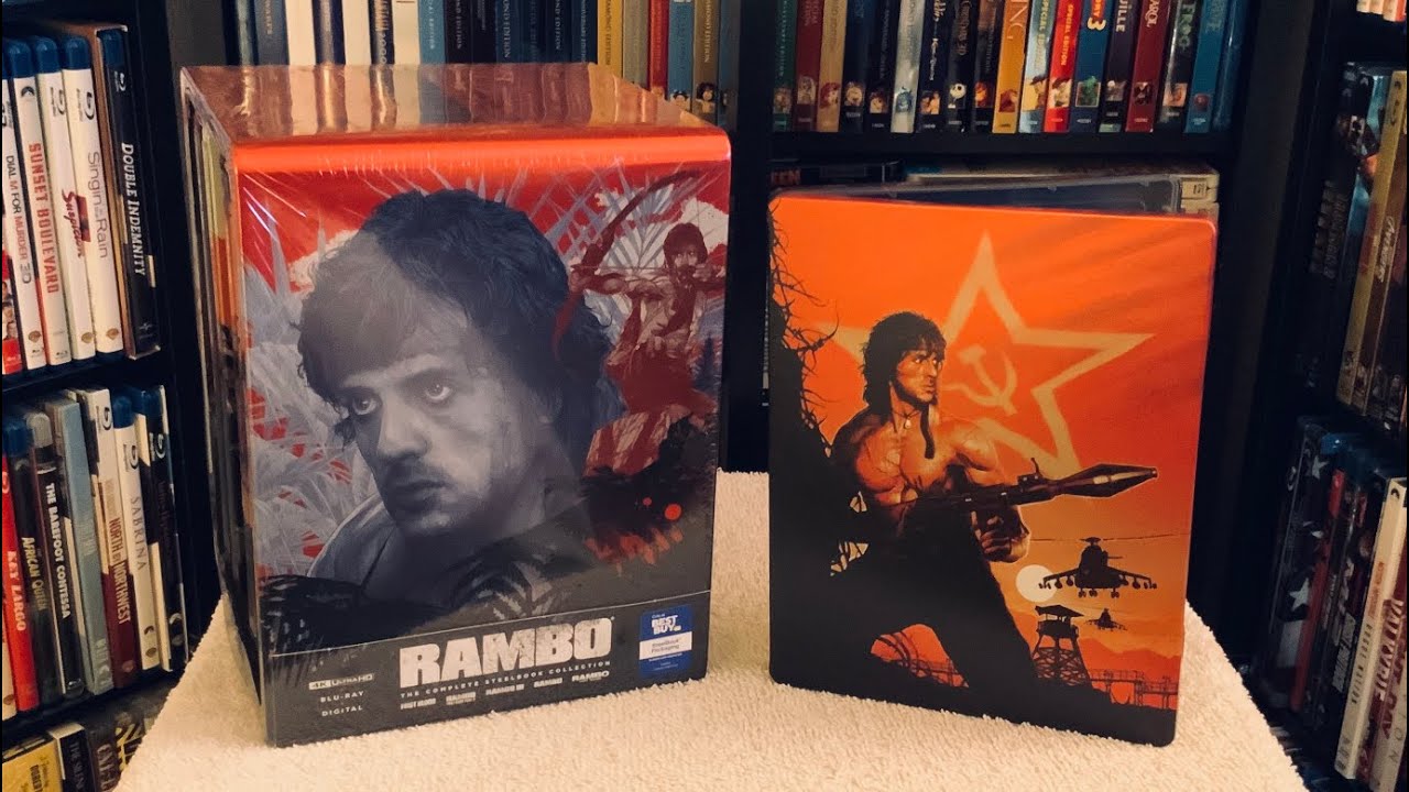 Rambo: Complete 4K SteelBook Collection Unboxing + Review | Best Buy ...