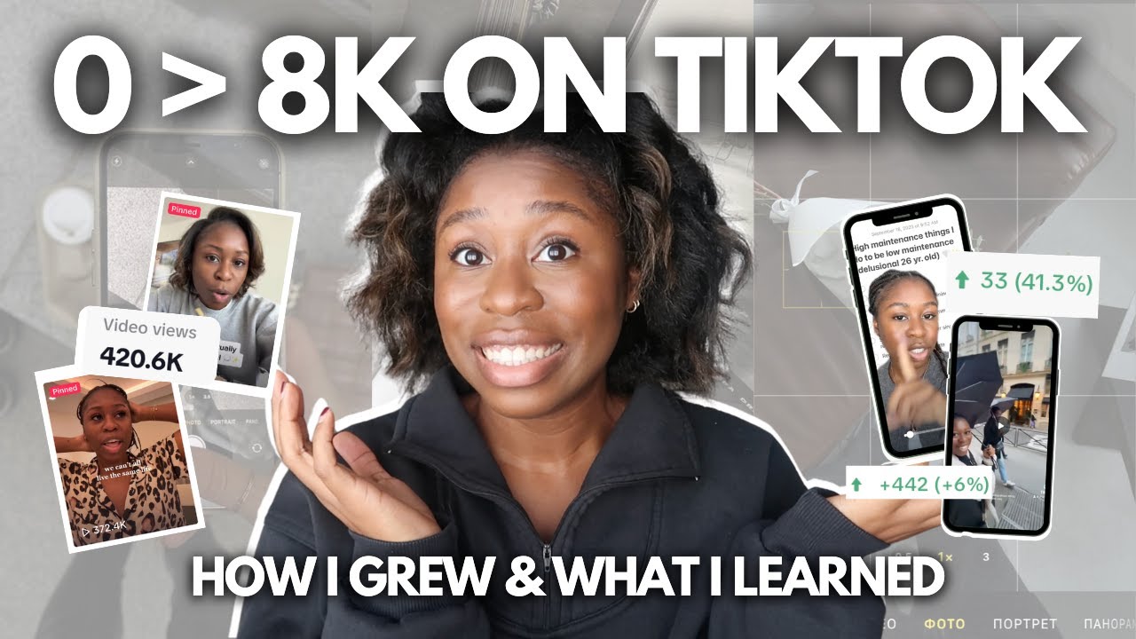 What TikTok Taught Me with 8k Followers | My REAL Growth Journey ...