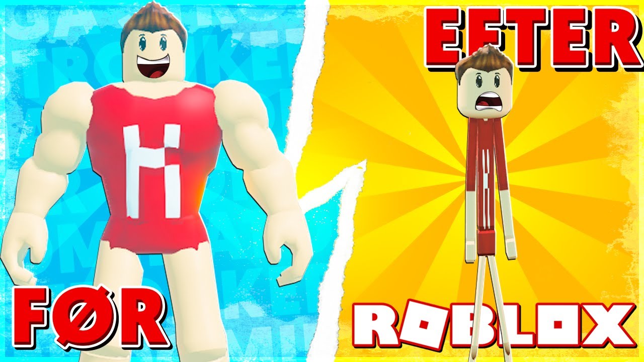 VORES FØRSTE REBIRTH! *SLAP IGEN!* | Strongman Simulator Roblox Dansk ...