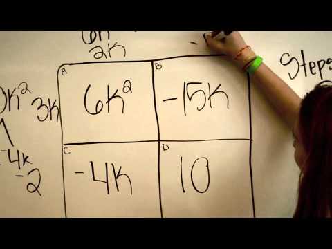Factoring Polynomials: The Box Method - YouTube